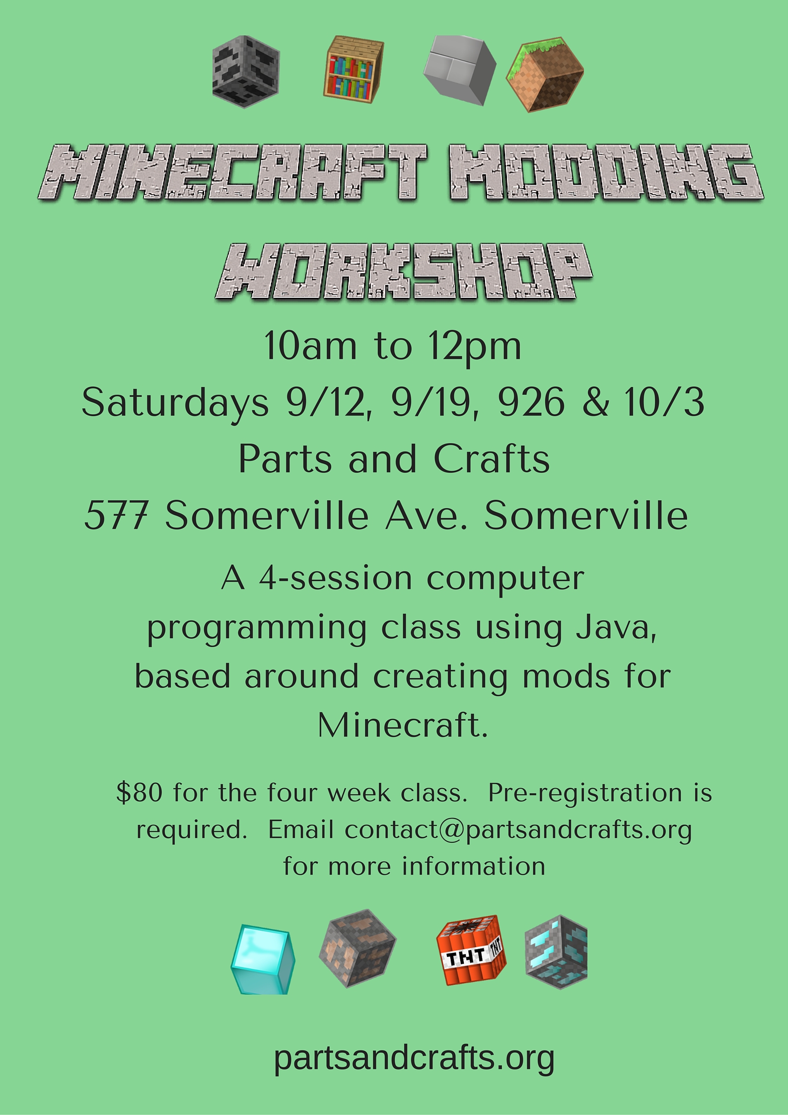 Minecraft Modding Workshop [10/03/15]