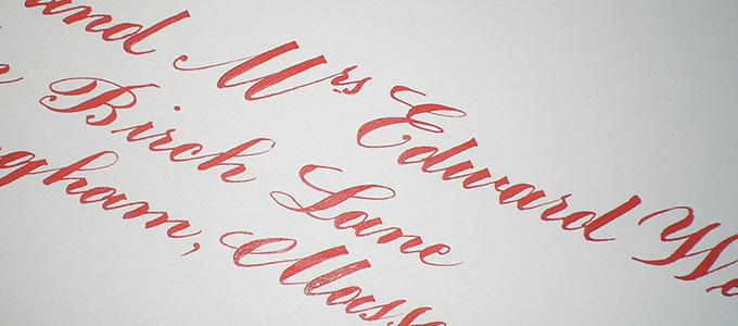 Calligraphy Workshop: Copperplate Script [05/14/16]