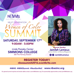 2016 Next Generation Women of Color Summit [09/17/16]