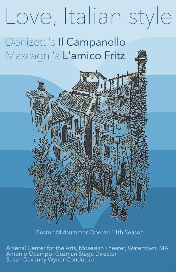 Boston Midsummer Opera presents "Love, Italian Style" [07/20/16]