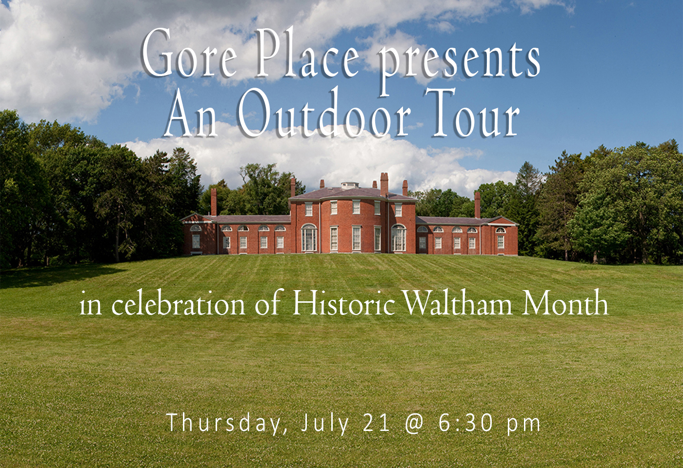 A Grounds Tour of Gore Place [07/21/16]