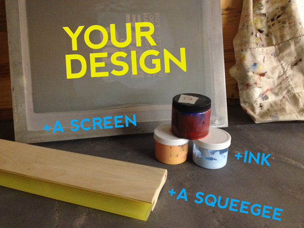 Single-Color Screen Printing: WEEKNIGHTS [08/17/16]