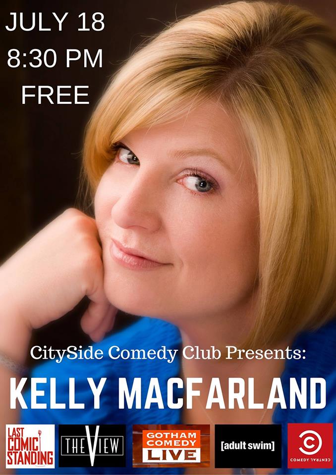 Kelly MacFarland of Last Comic Standing and Comedy Central headlines ...
