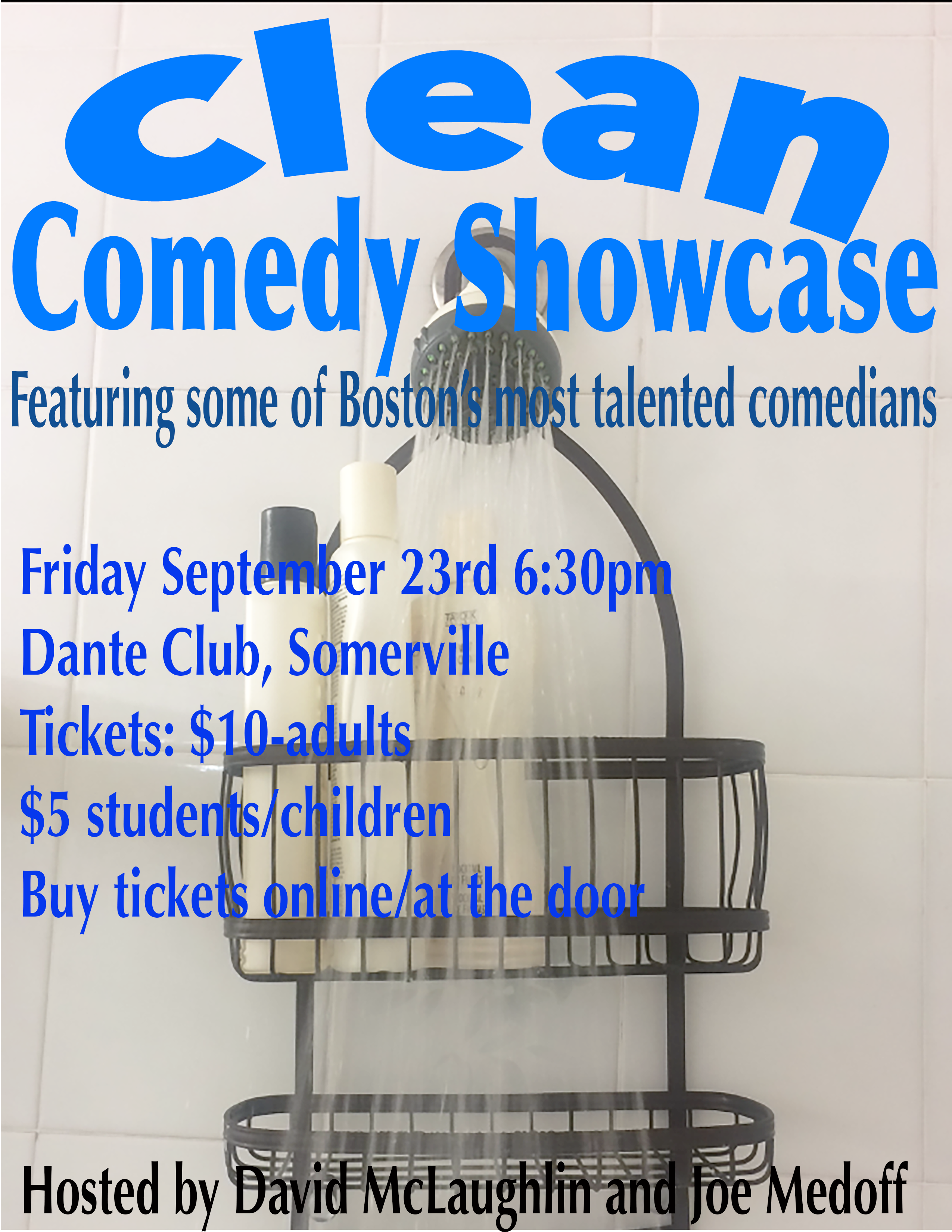 Clean Comedy Showcase [09/23/16]