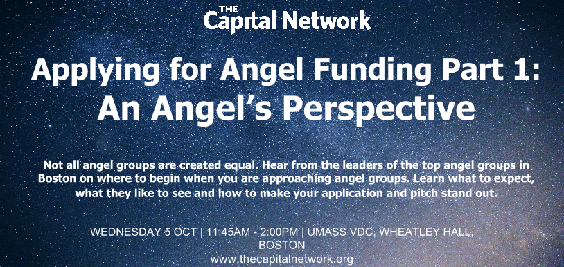 Applying for Angel Funding- Part 1: An Angel’s Perspective [10/05/16]