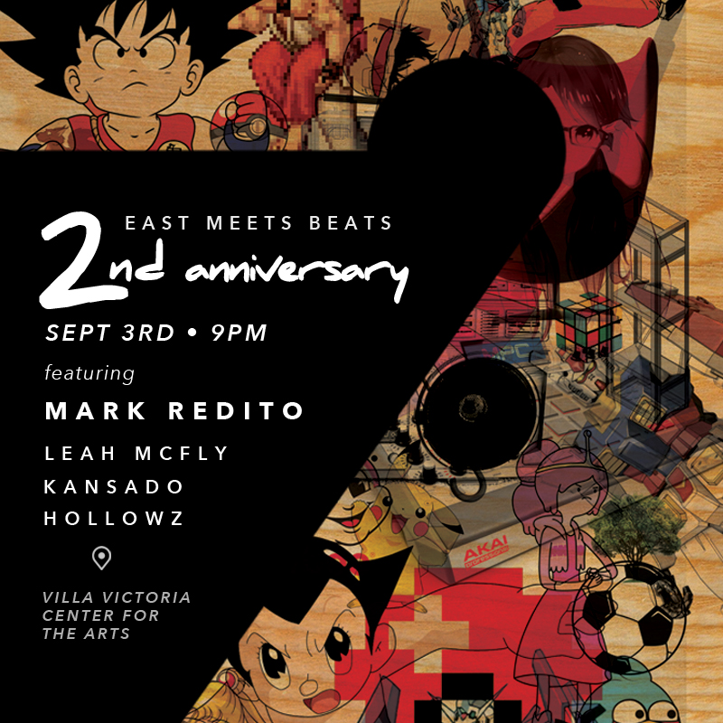 East Meets Beats 2nd Anniversary Ft. Mark Redito, Leah McFly, Kansado ...