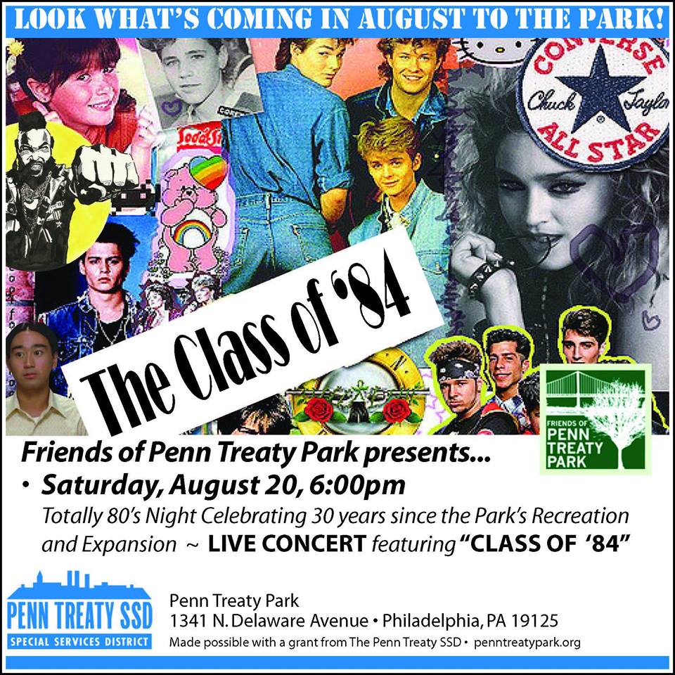 Totally '80s Night at Penn Treaty Park [08/20/16]