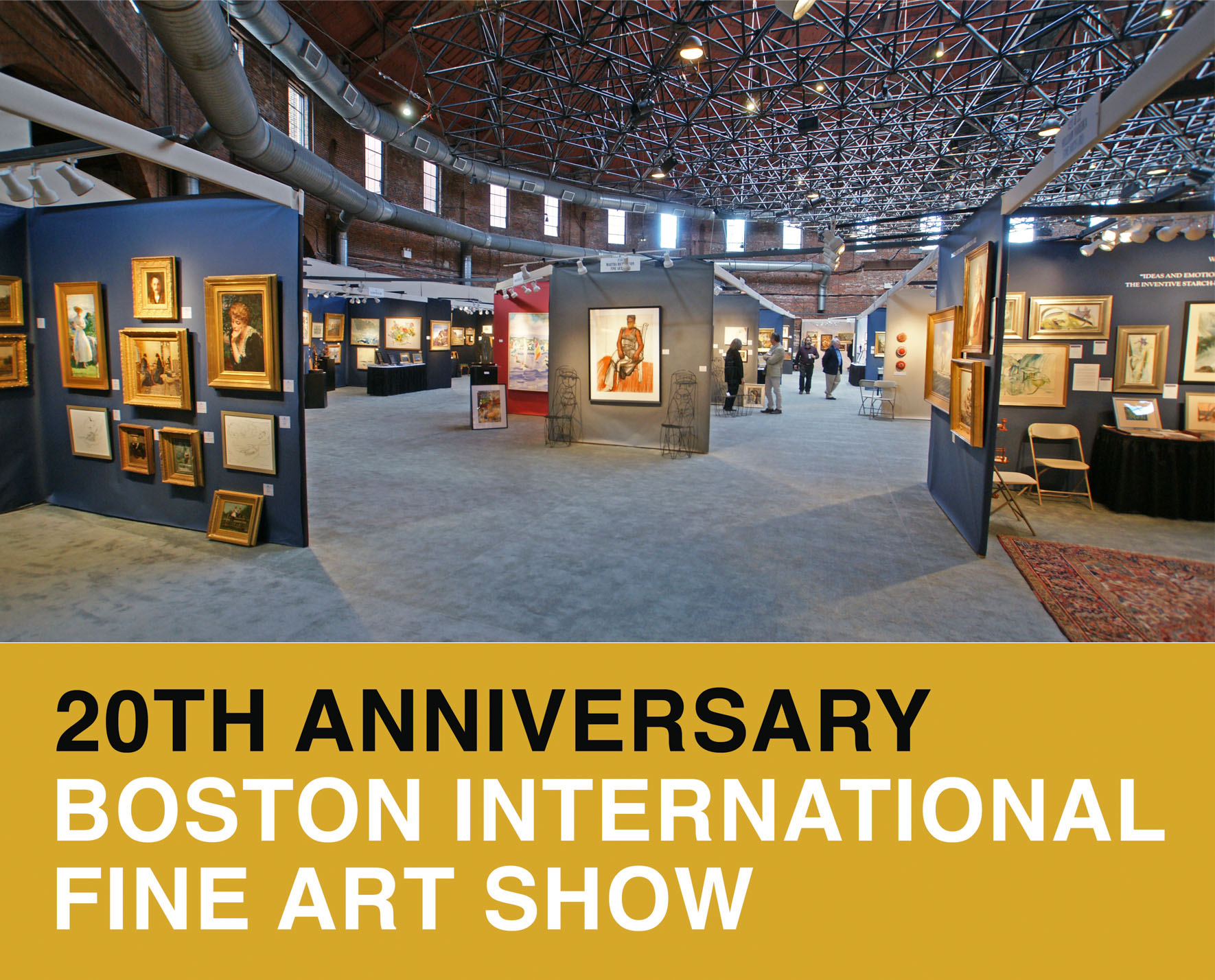 Boston International Fine Arts Show Gala Preview [10/20/16]