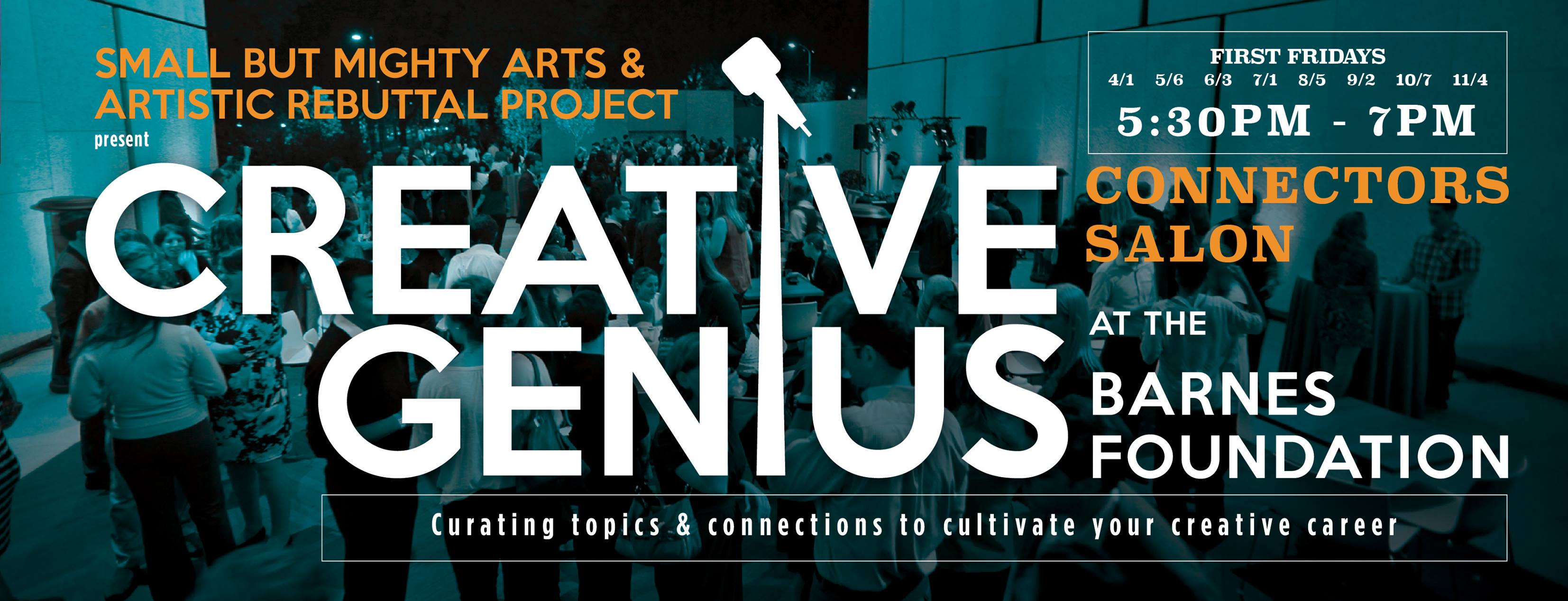 Creative Genius Connectors Salon [10/07/16]