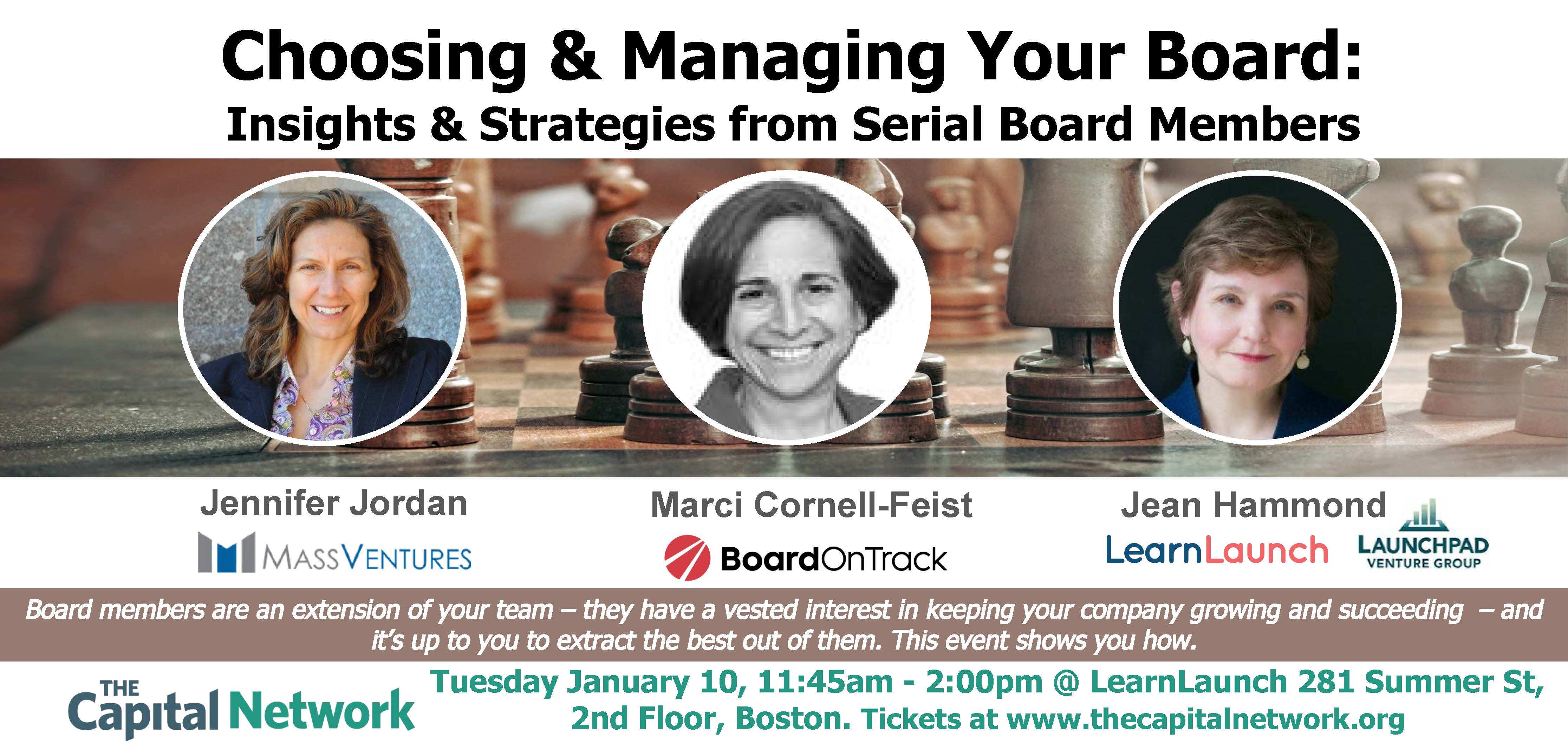 Choosing & Managing Your Board: Insights from Serial Board Members [01 ...
