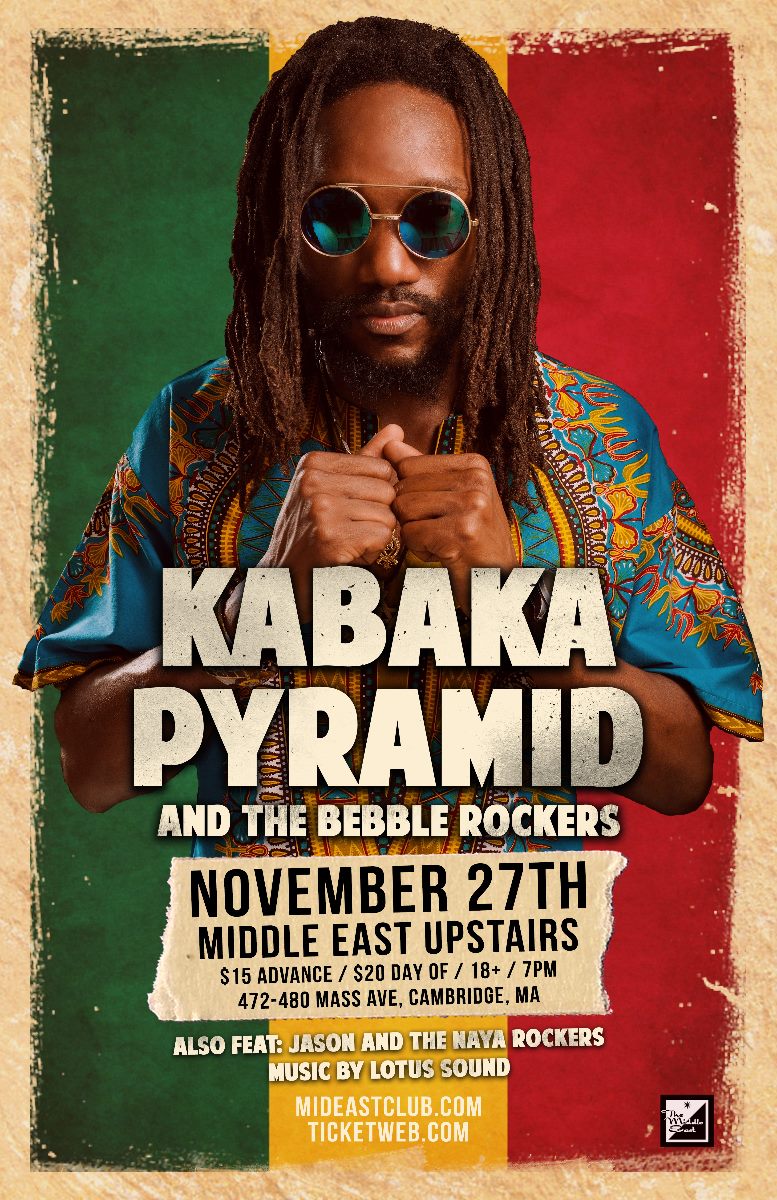 Kabaka Pyramid with guests Jason & the Naya Rockers [11/27/16]