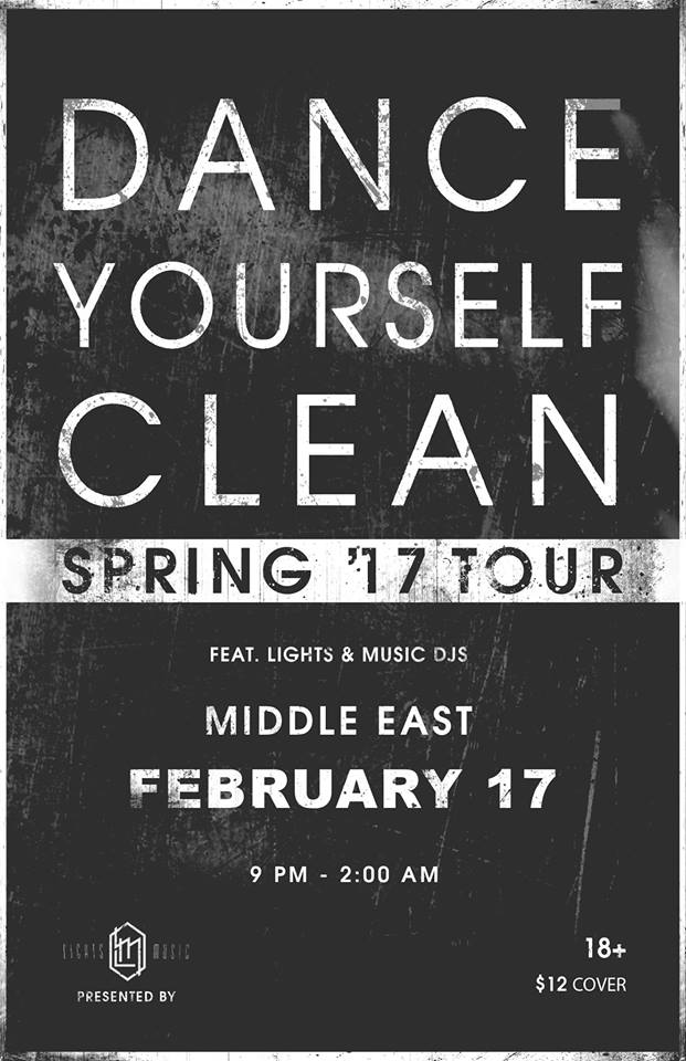 Dance Yourself Clean: An Indie-Pop Dance Party [02/17/17]