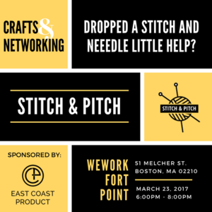 March Stitch and Pitch [03/23/17]