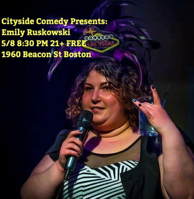 Cityside Comedy Presents: Emily Ruskowski! FREE, 8.30PM [05/08/17]