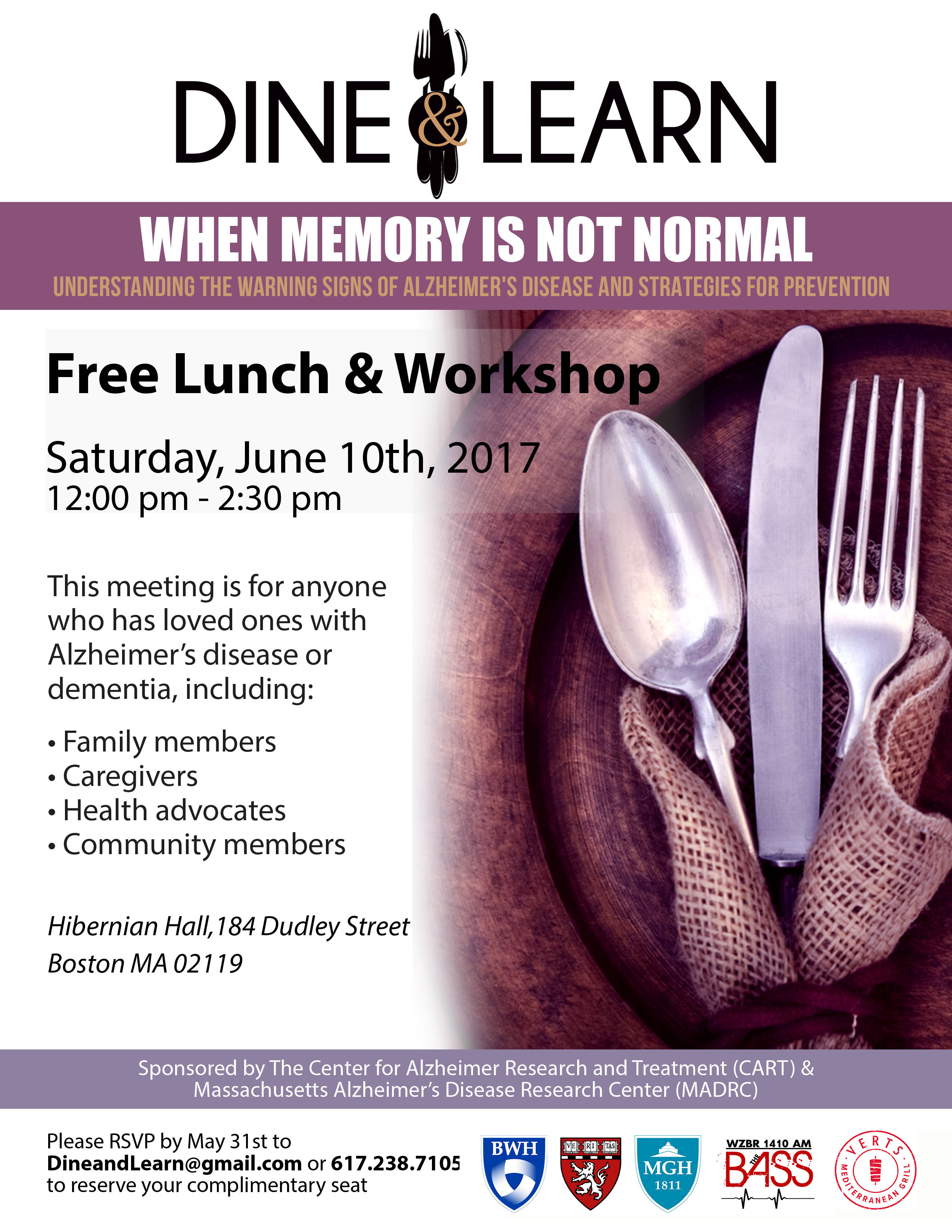 Dine and learn [06/10/17]