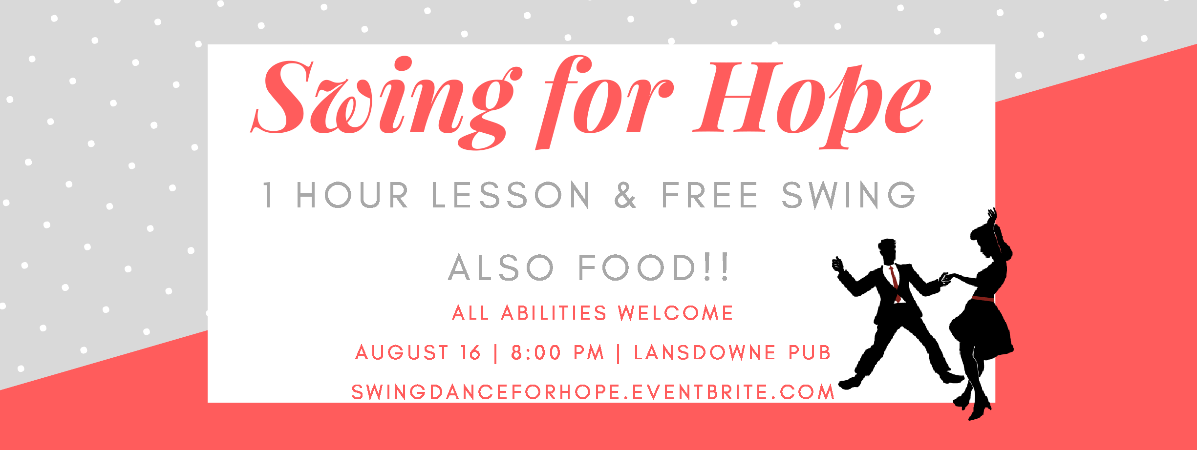 $10 Swing Dance for Charity! [08/16/17]