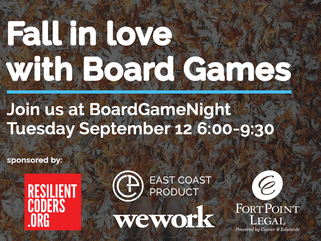 September Board Game Night [09/12/17]