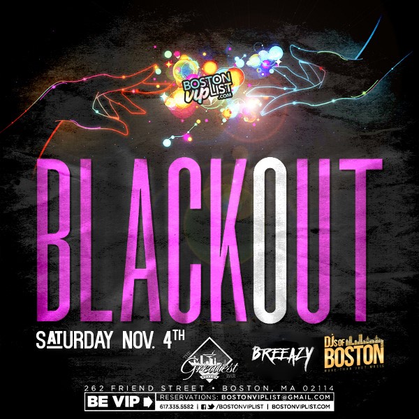 BLACKOUT at The Greatest Bar [11/04/17]
