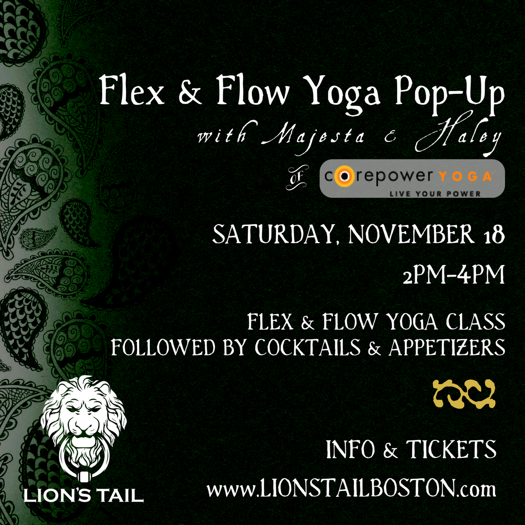 Flex & Flow Yoga Pop-Up [11/18/17]