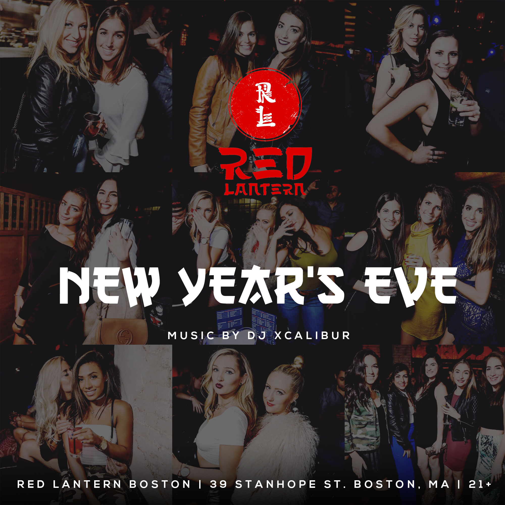 New Year's Eve 2018 at Red Lantern Boston [12/31/17]