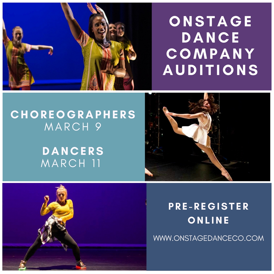 OnStage Dance Company Season 15 Choreographer Auditions [03/09/18]