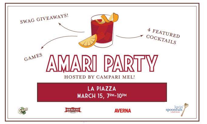 La Piazza Takeover: Amari Party [03/15/18]