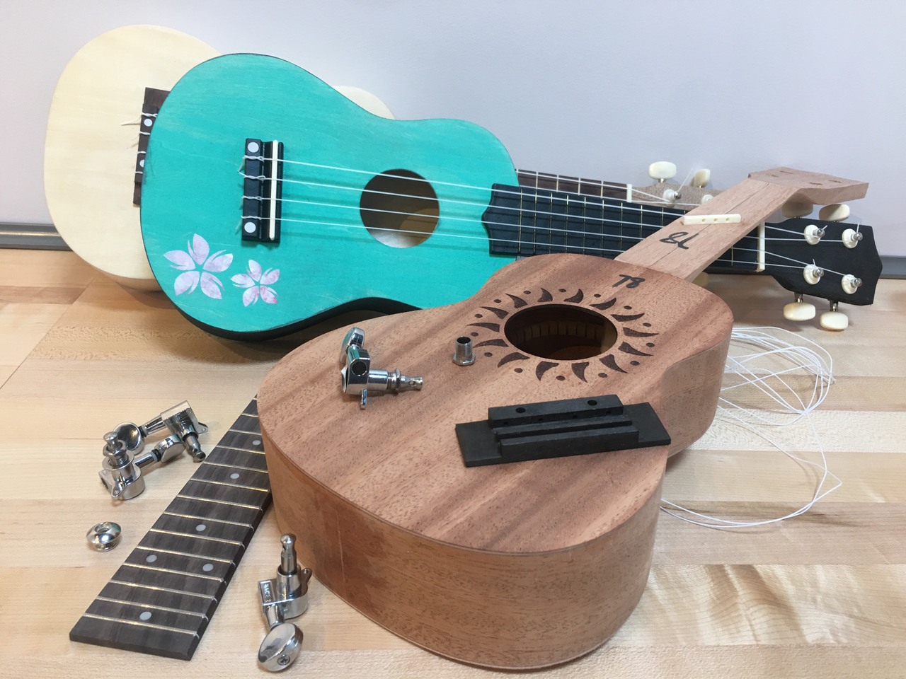 Ukulele Paint Designs