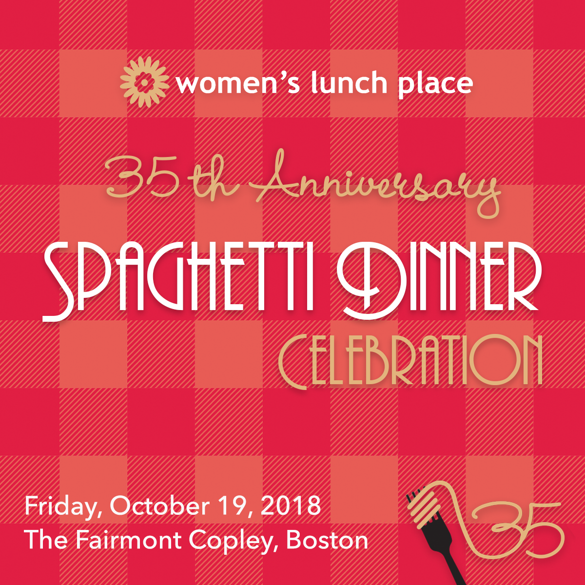 Women's Lunch Place 35th Anniversary Spaghetti Dinner Celebration [10 ...