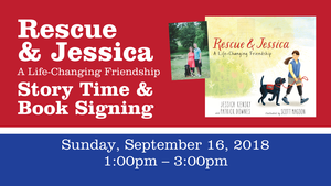 Rescue & Jessica: Story Telling & Book Signing [09/16/18]