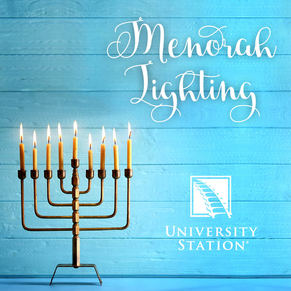 Chanukah Menorah Lighting at University Station – Westwood [12/06/18]