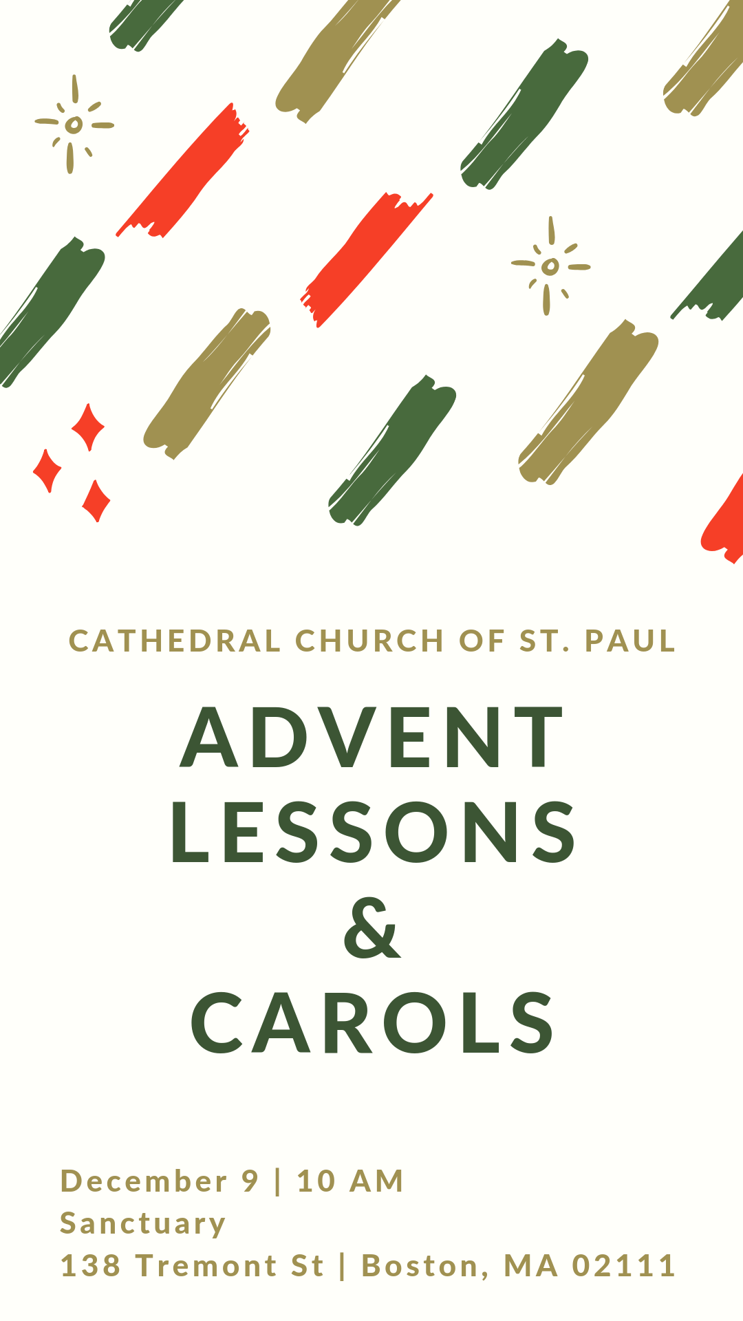 Advent Lessons & Carols [12/09/18]