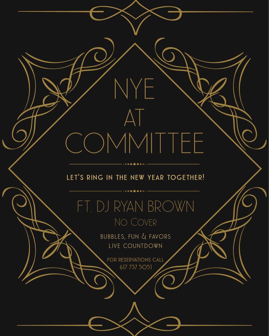 NYE at Committee [12/31/18]