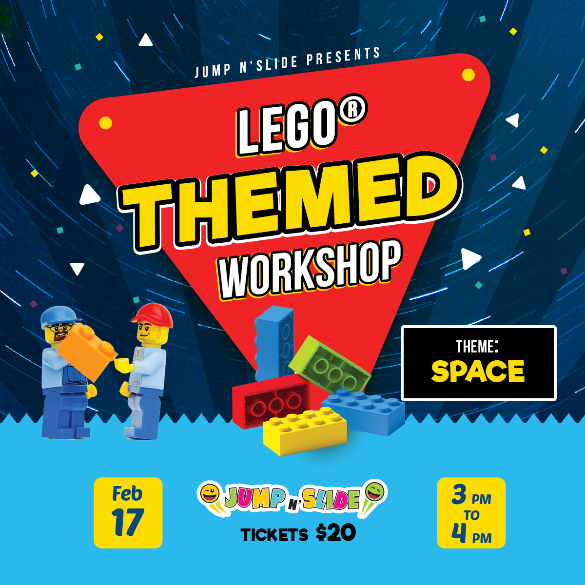 Lego Themed Workshop - Space [02/17/19]