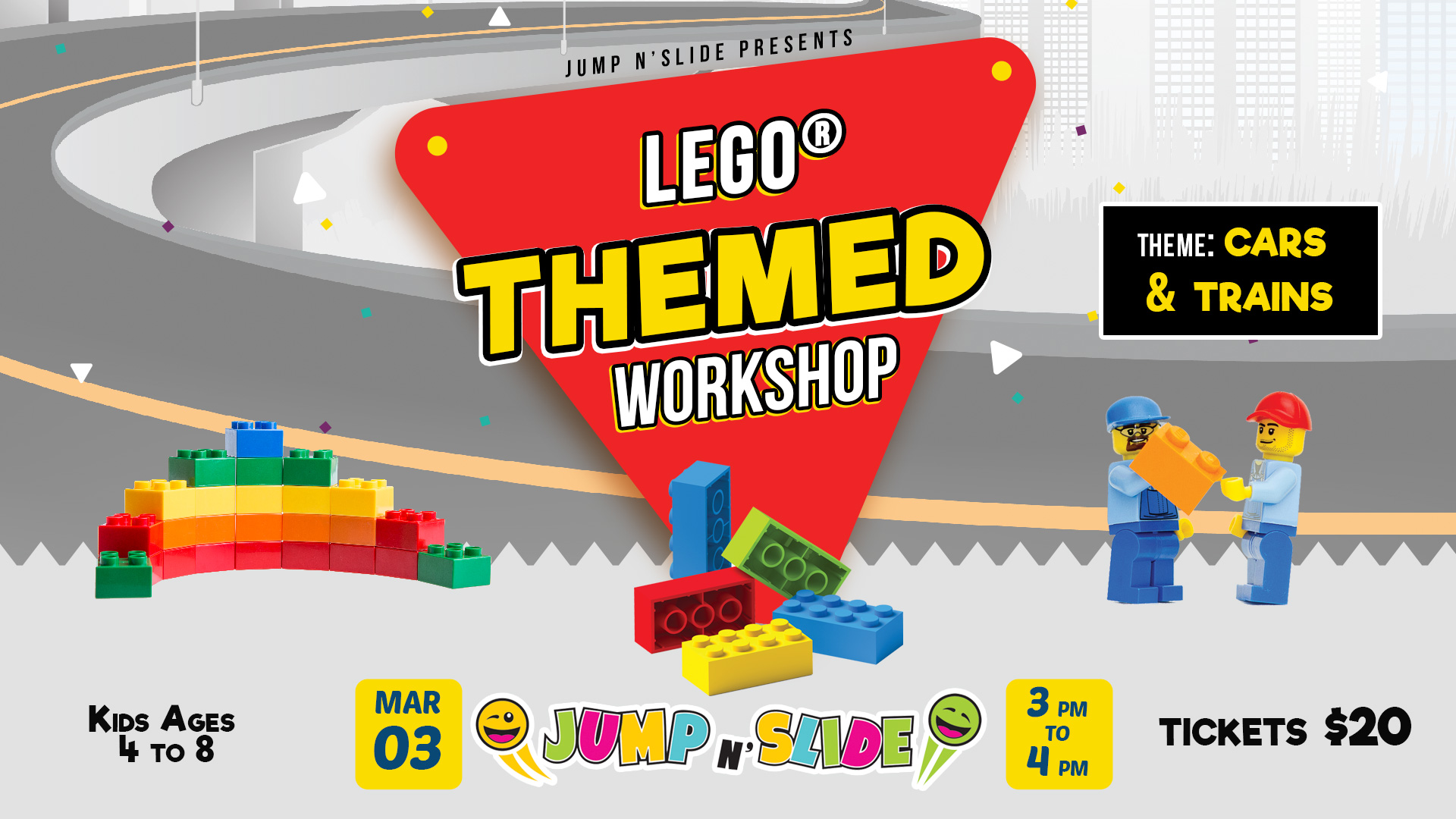Lego Themed Workshop - Cars [03/03/19]