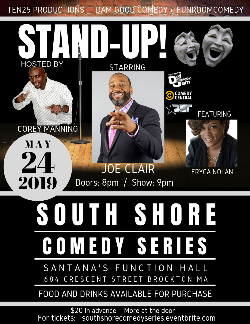 STAND-UP! COMEDY SERIES [05/24/19]