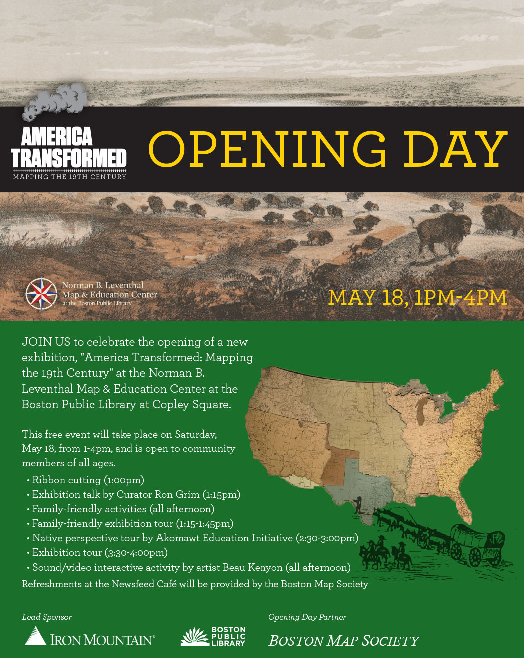 Exhibit Opening at the Leventhal Map Center at the Boston Public ...