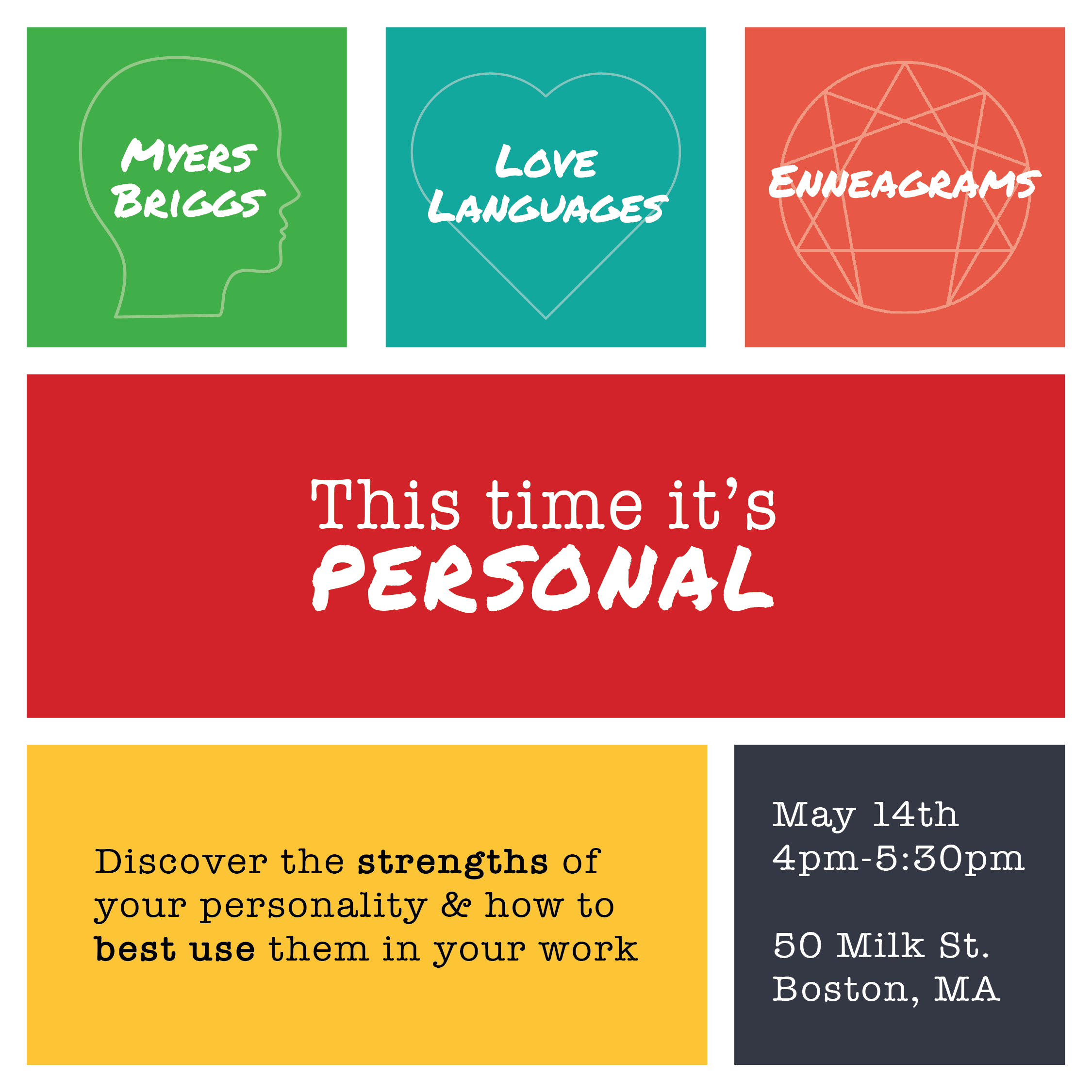 This time it's Personal: a Personality Workshop [05/14/19]