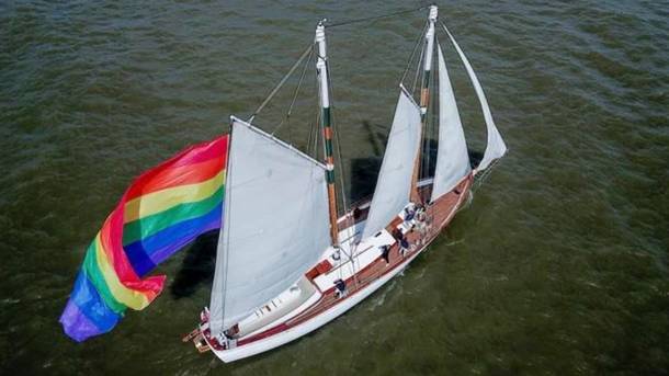 Pride Day Sail on Adirondack III [06/05/19]