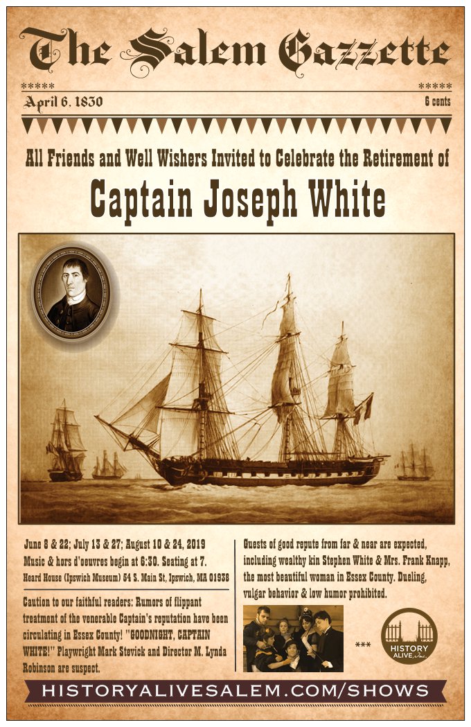 Goodnight, Captain White! A Maritime History-Mystery [08/24/19]