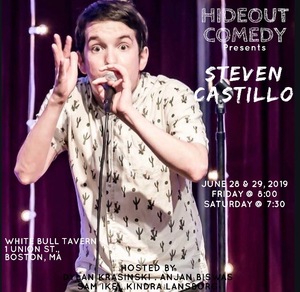 Hideout Comedy presents SNL's Steven Castillo! [06/29/19]
