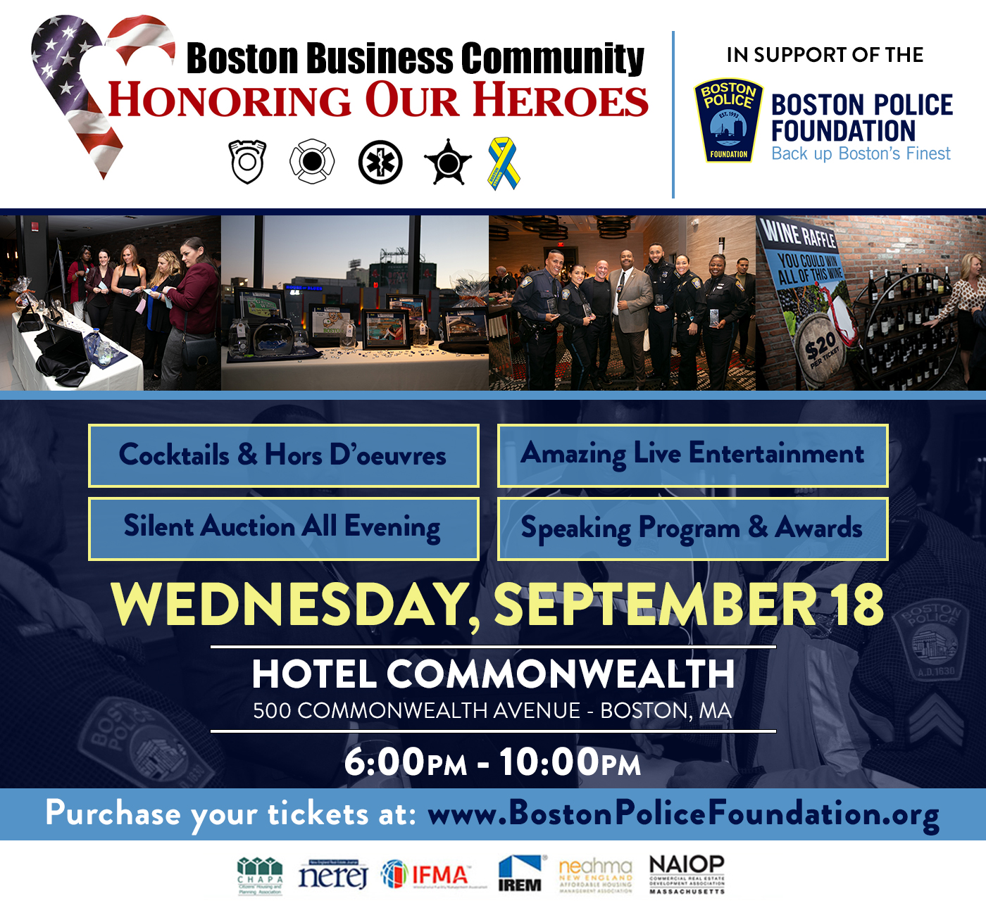 7th Annual Honoring Our Heroes Night [09/18/19]