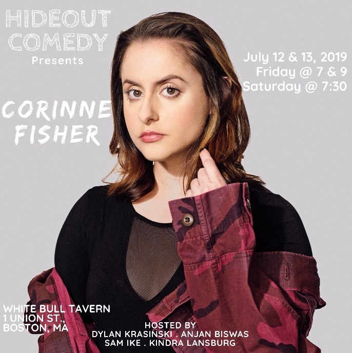 Hideout Comedy Presents Corinne Fisher! - 12 JUL 2019