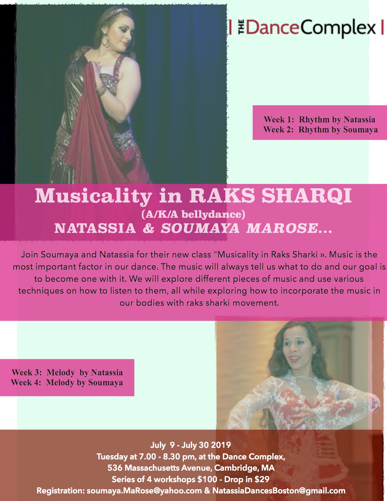 Musicality in Raqs Sharki aka Bellydance with Natassia and Soumaya [07 ...