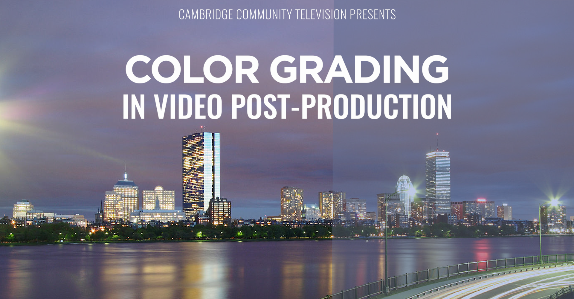 Color Grading in Video Post-Production [11/07/19]