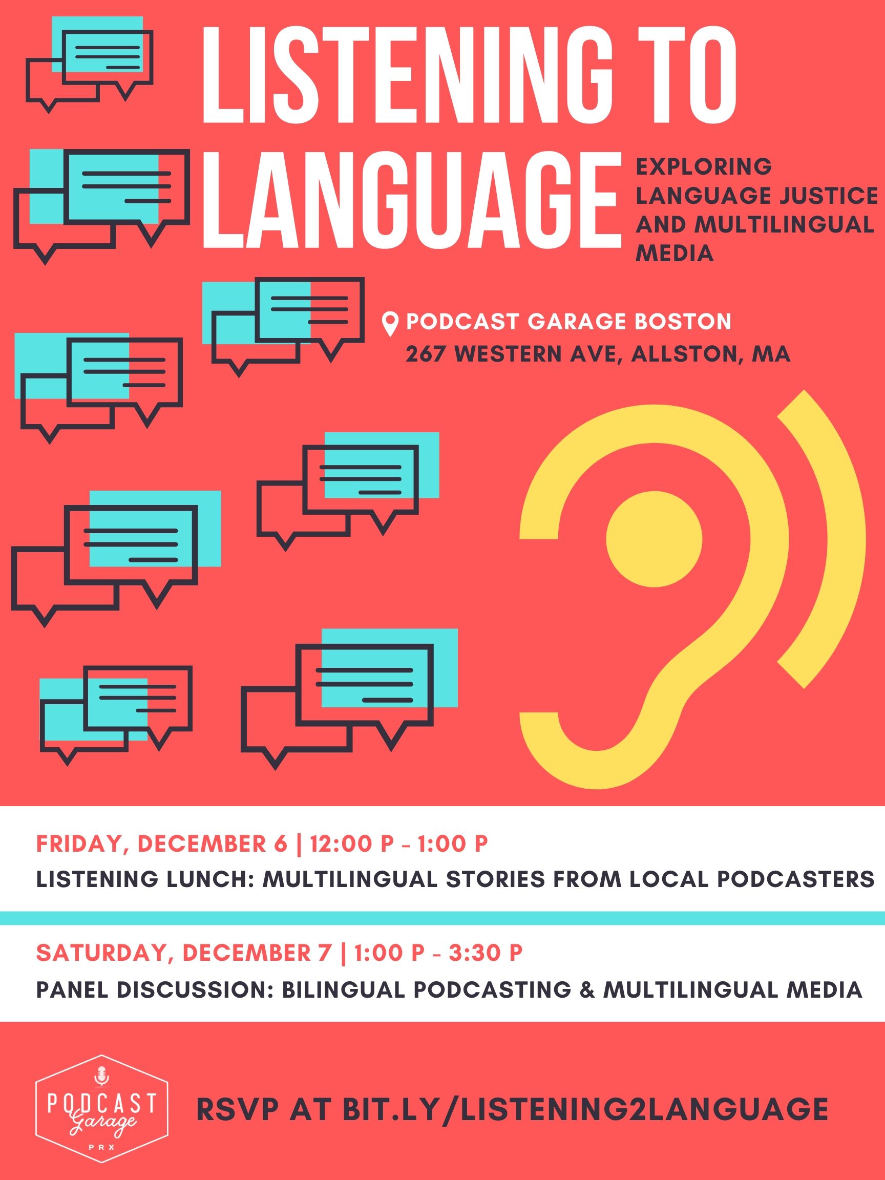 Panel on Bilingual Podcasting and Multilingual Media [12/07/19]