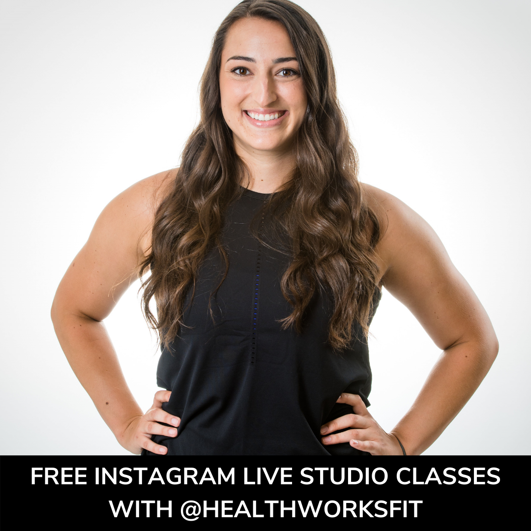 Instagram Live Strength Class with Healthworks [04/03/20]
