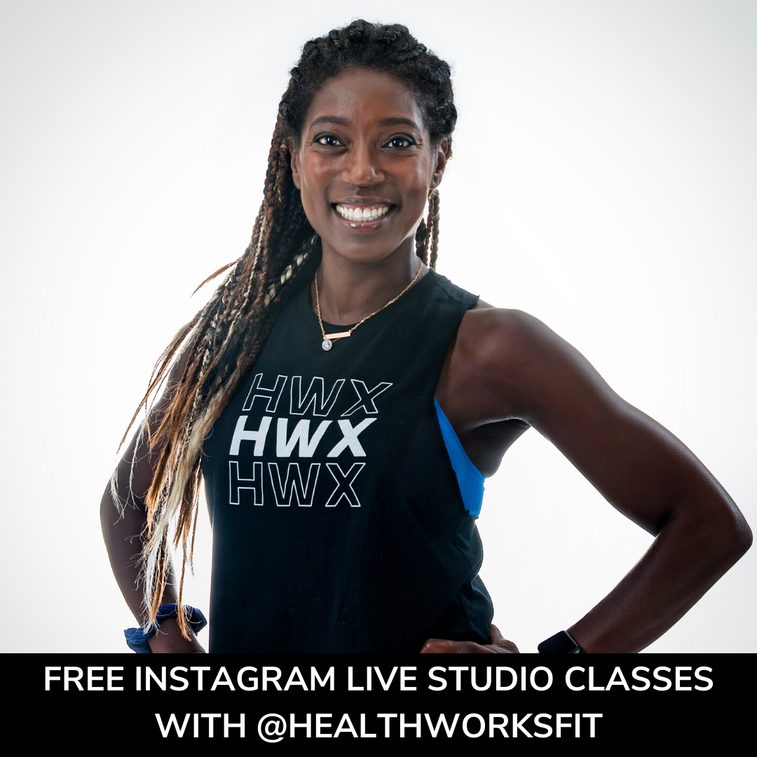 Instagram Live Strength Class with Healthworks [04/10/20]