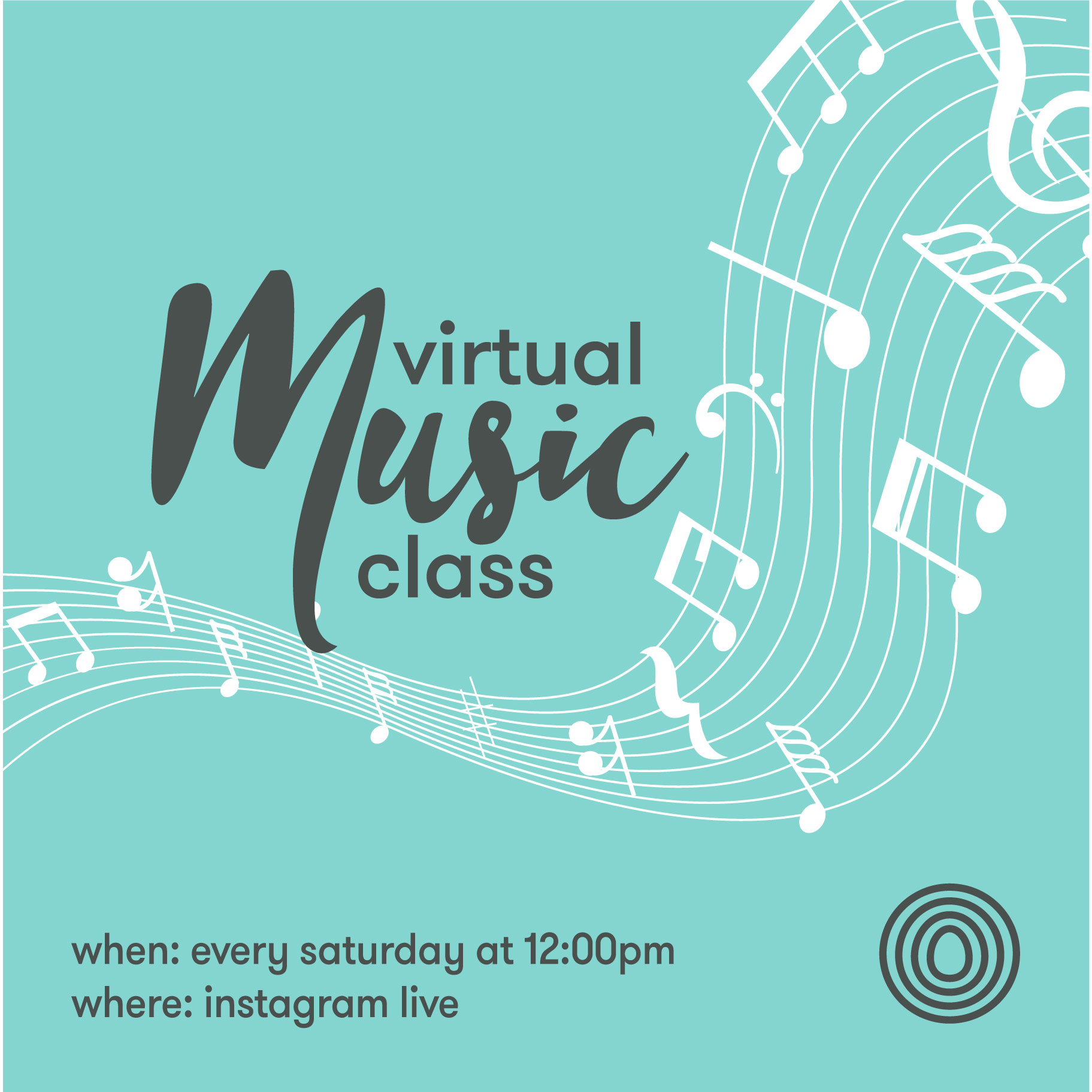 Virtual Music Class - Instagram live [05/09/20]