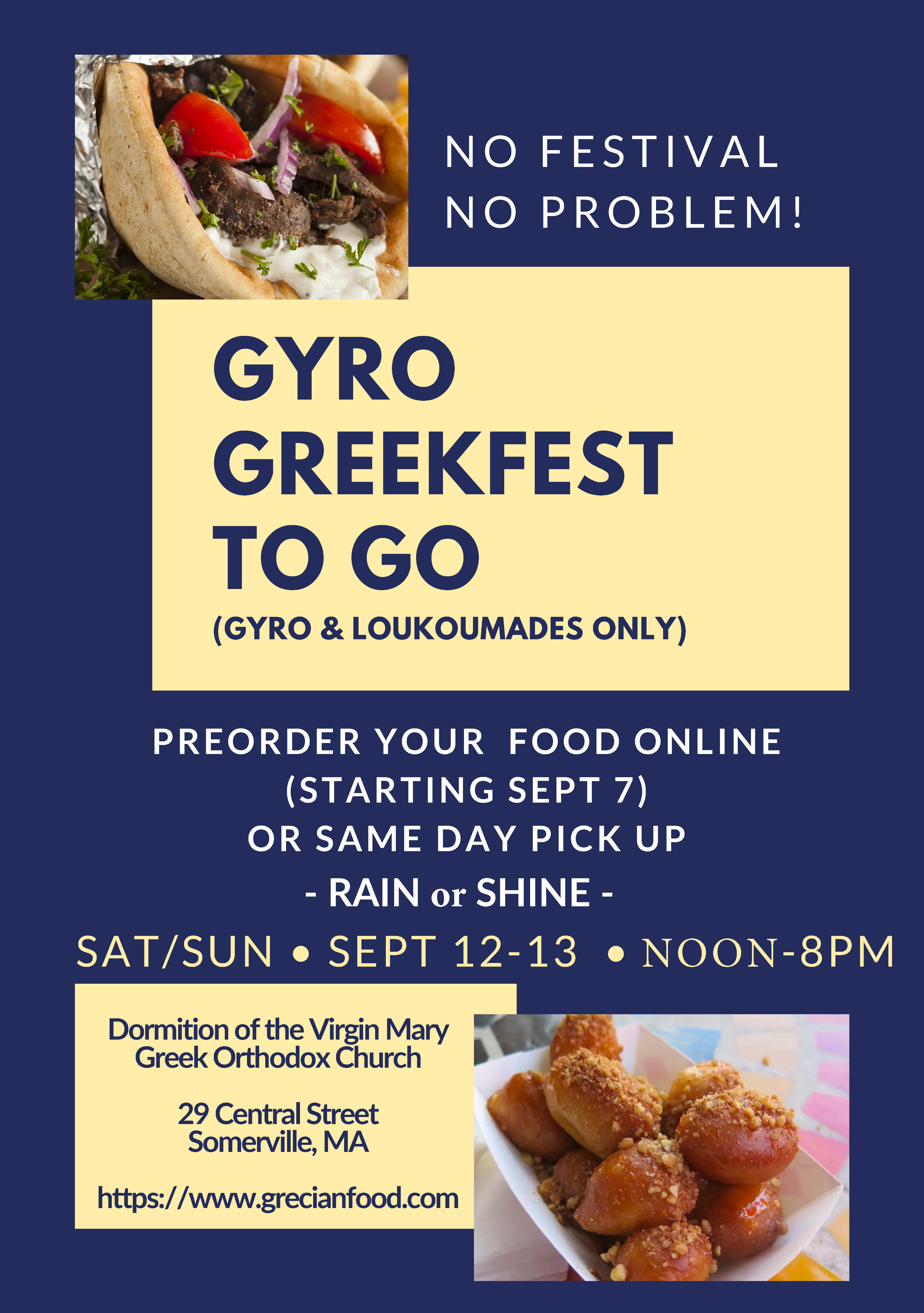 Greek Gryo Fest [09/12/20]