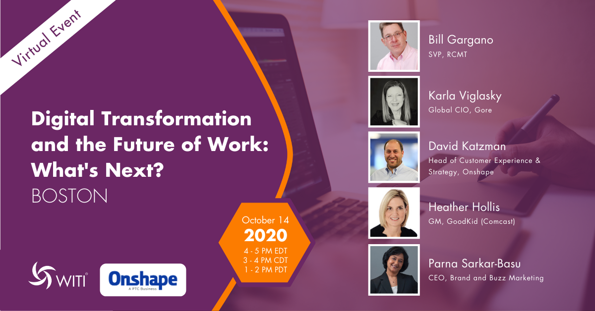 Digital transformation and the future of work: What’s next? [10/14/20]
